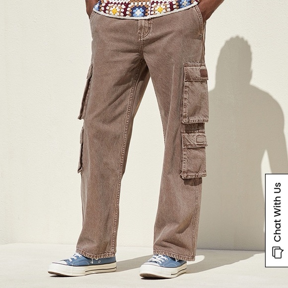 PacSun | Pants | Mens Baggy Cargo Jeans | Poshmark